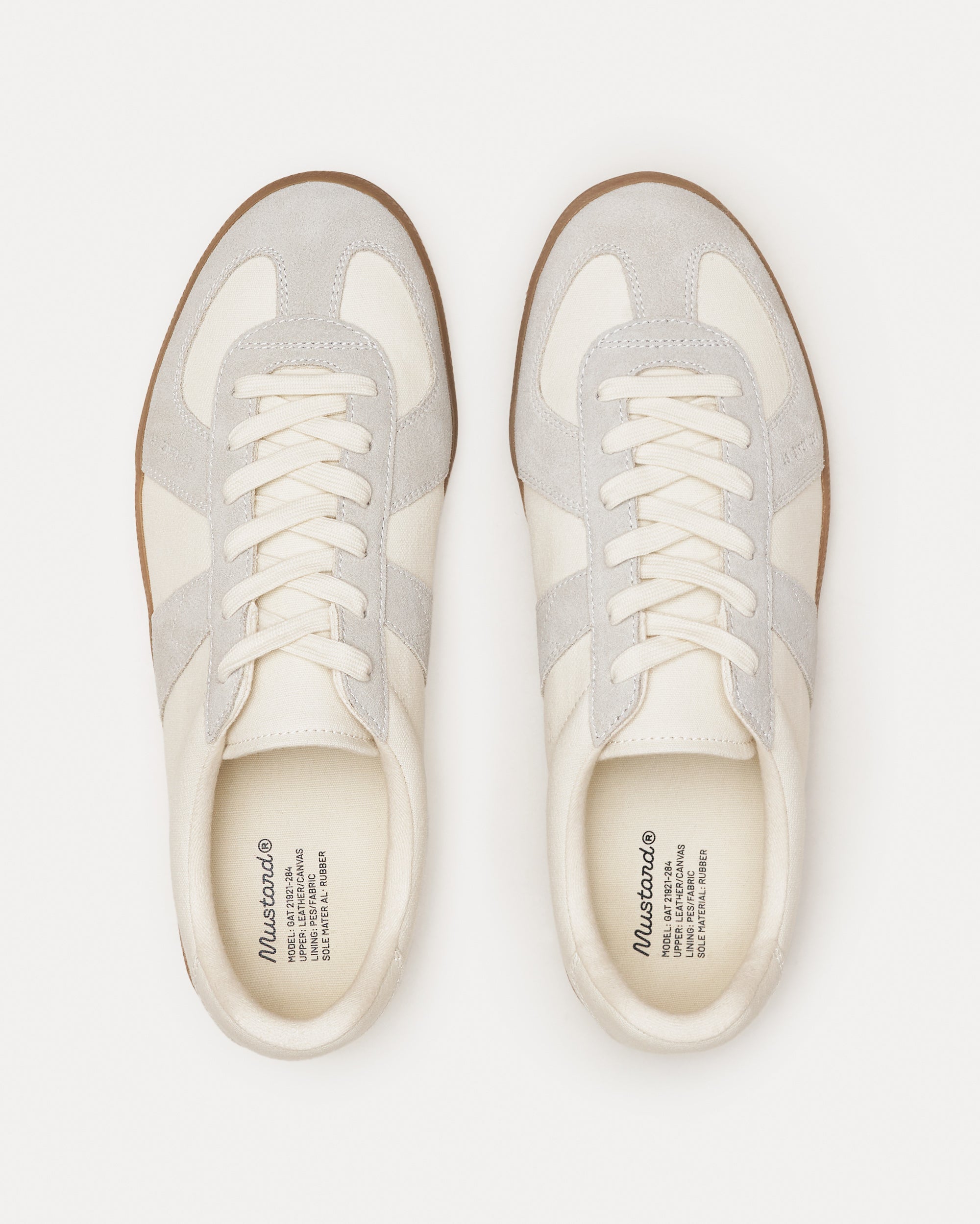 GAT White/OG – Mustard Sneakers