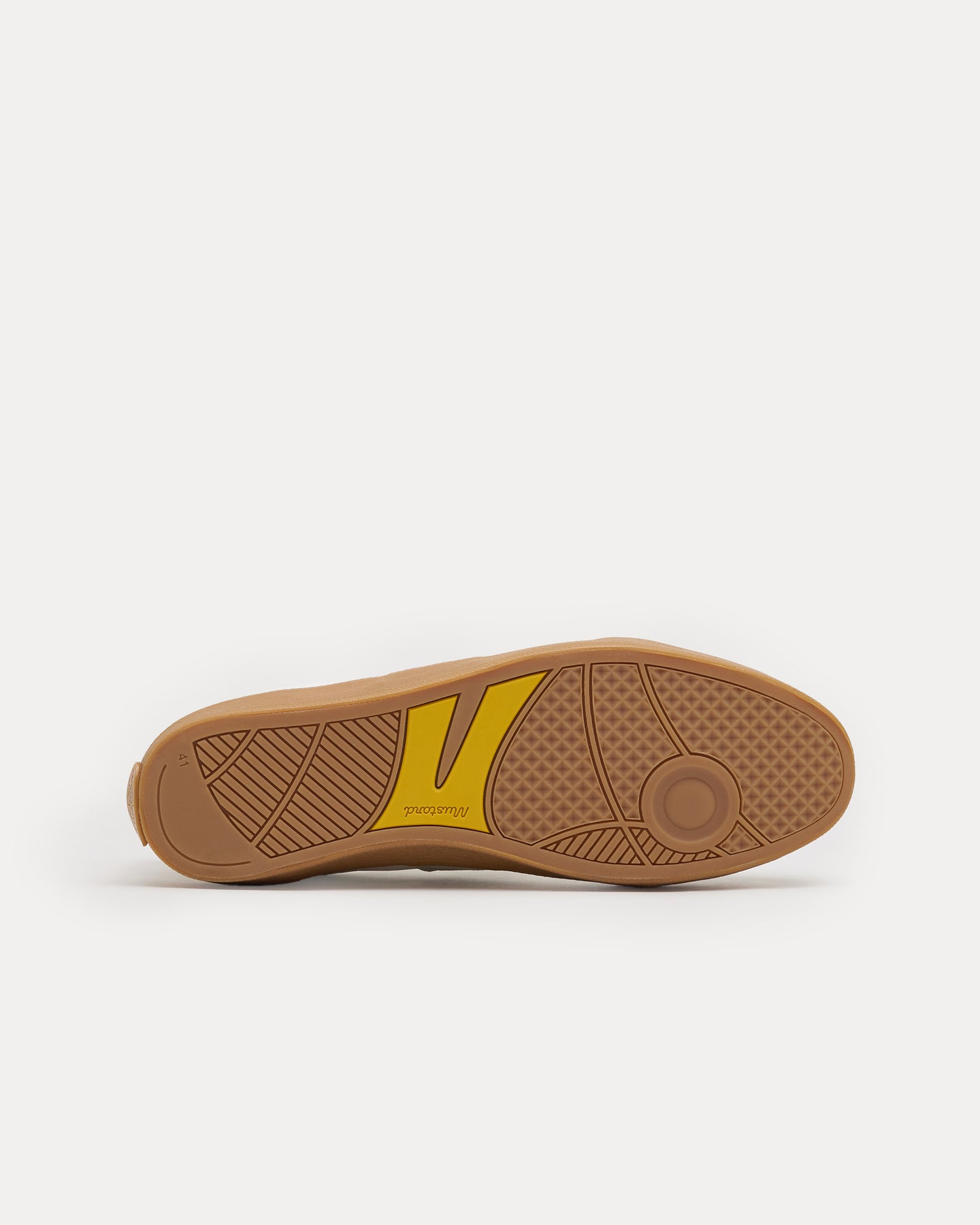 GAT Leather White – Mustard Sneakers